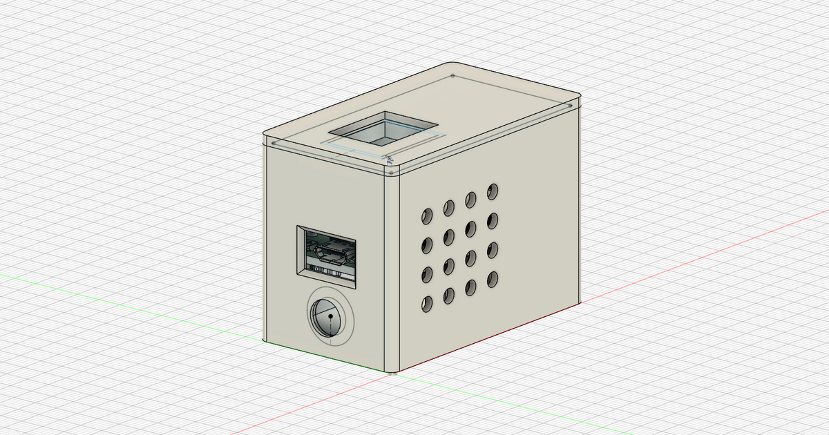 Esp32 Devkit v1 Temp/Humidity Sensor Snap-Fit Enclosure by r3v0lution | Download free STL model ...