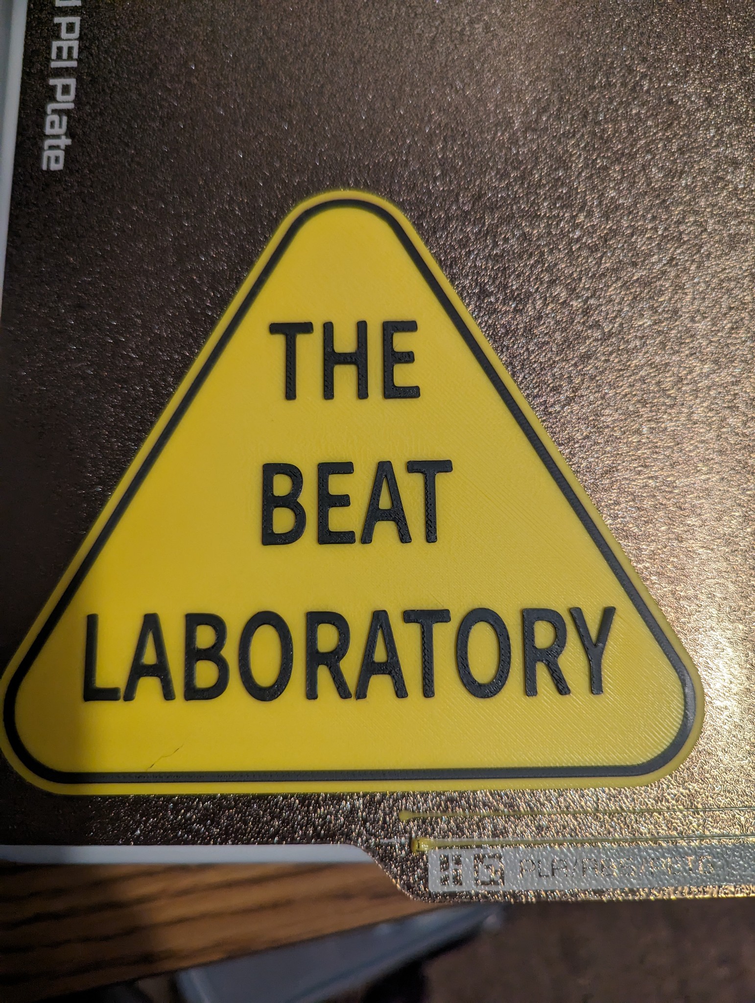 The Beat Laboratory Sign by Led Gremlin | Download free STL model ...