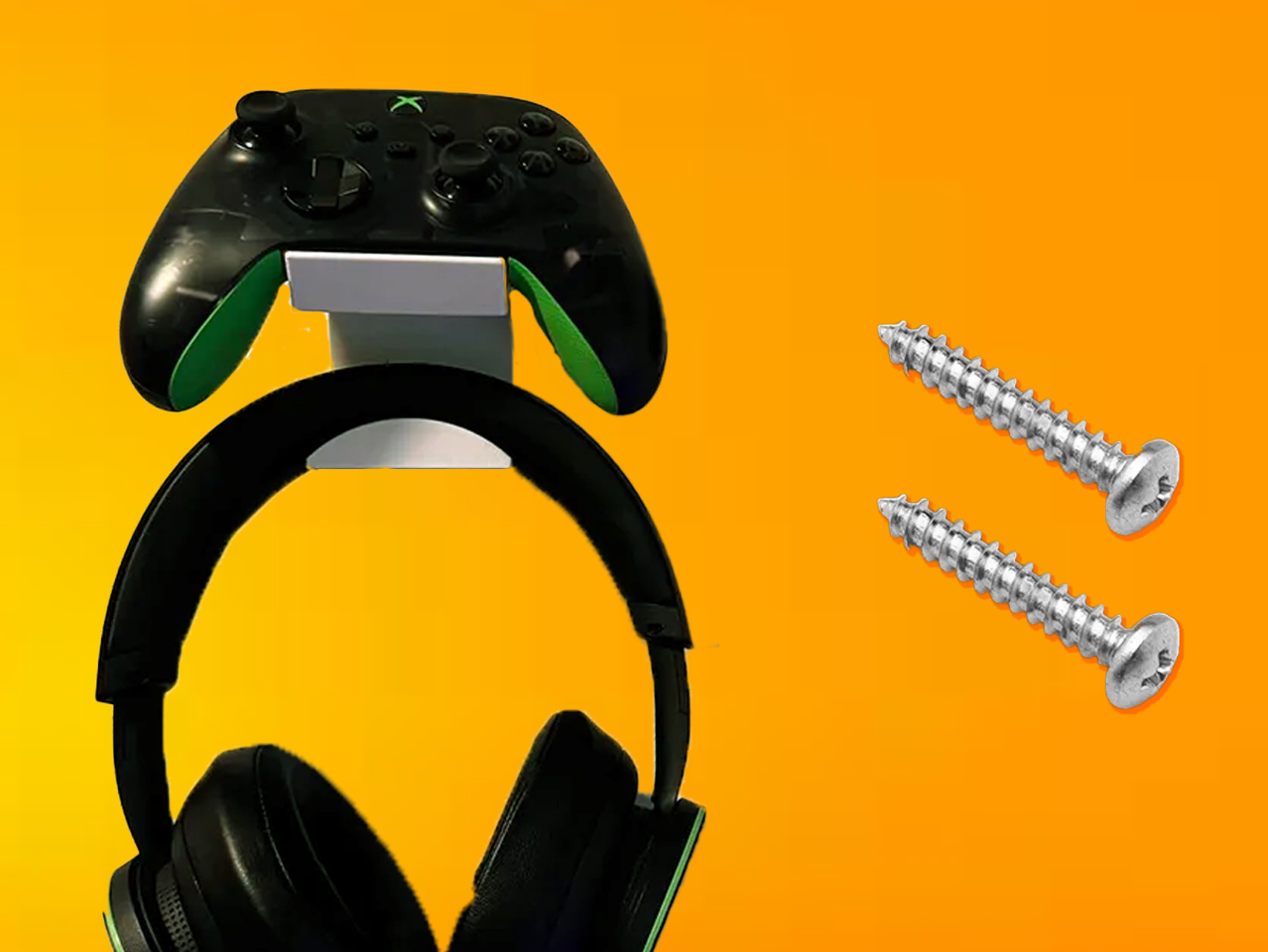 Xbox Controller & Headset Holder - Screw Version by KevDoy | Download ...