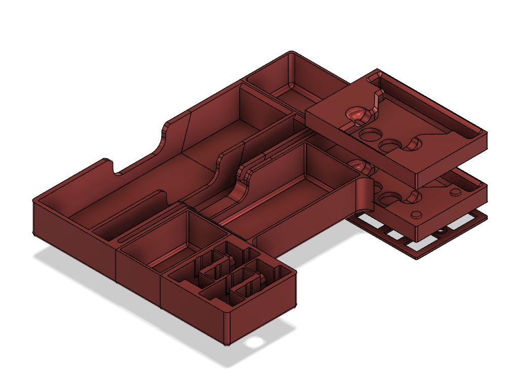 Tracksaw Parallel Guide Case Inserts by TimATX | Download free STL ...