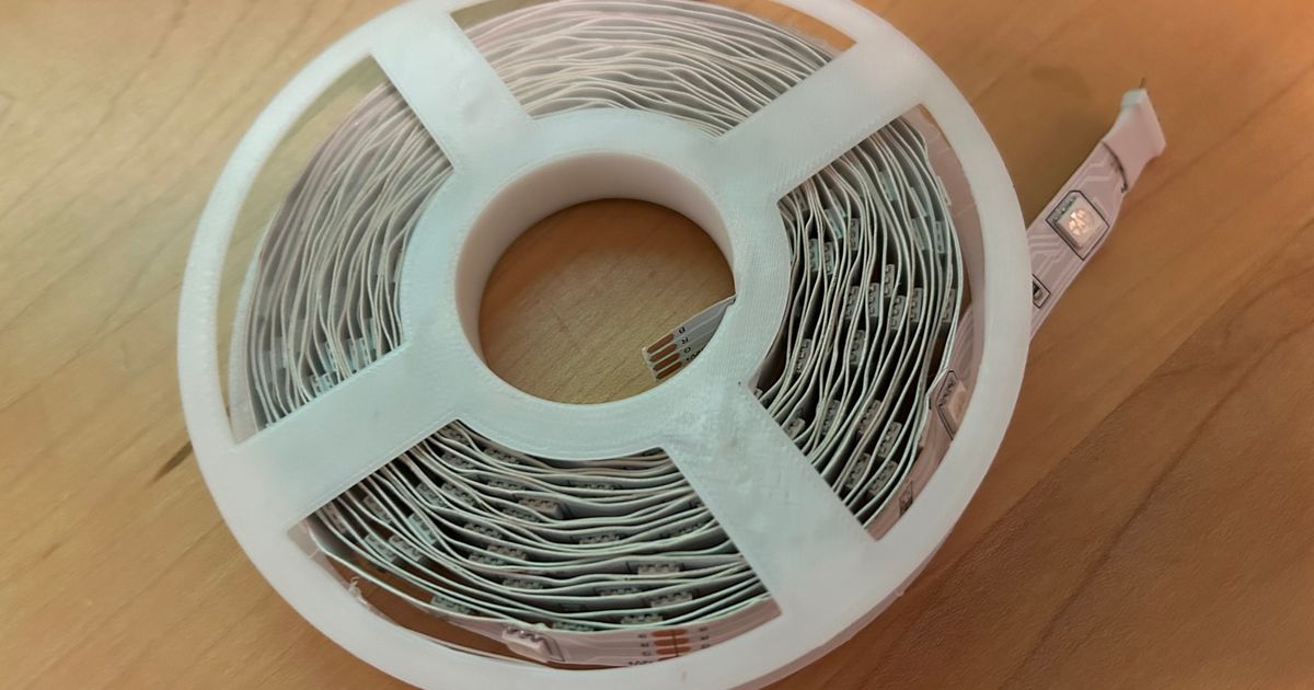 Spool for LED strip by purple-giraffe | Download free STL model ...