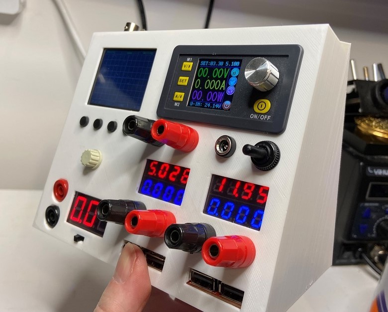 Hackers MultiBench Multi Purpose Bench Power Supply by John Gilmour | Download free STL model ...