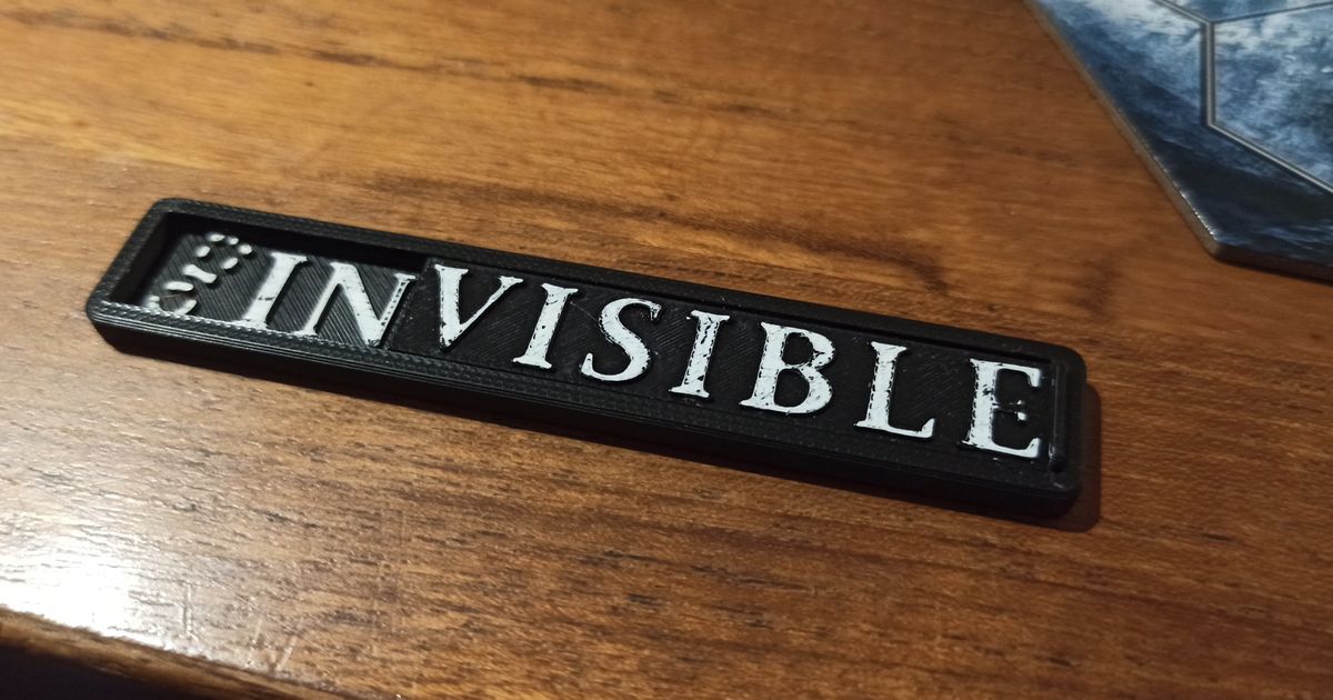 Froshaven Invisibility Tracker PIP by MikeMac | Download free STL model ...