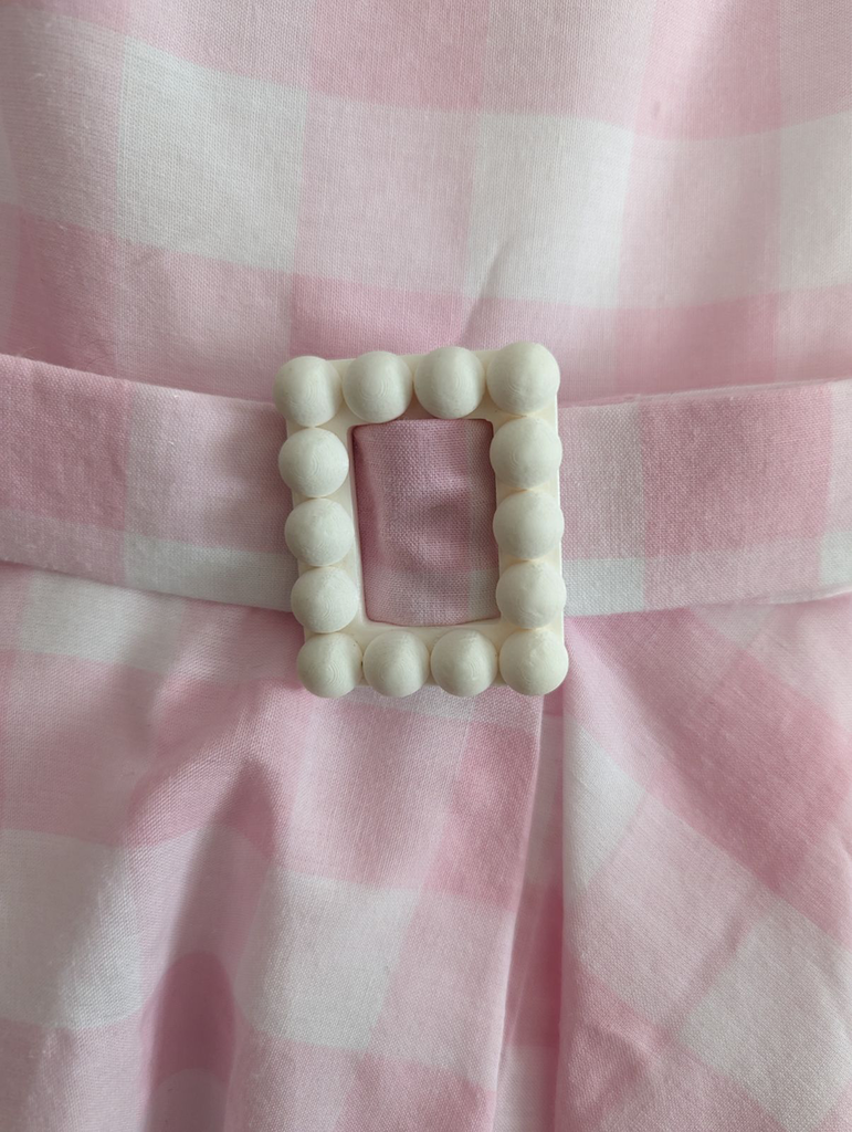 Barbie inspired jewelry beads and belt by JeffH | Download free STL ...