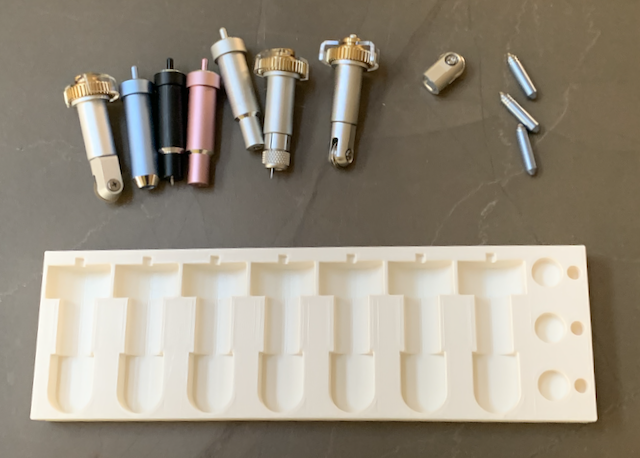 V2 Cricut Accessory & Foil Scribe Holder by JeffH | Download free STL ...