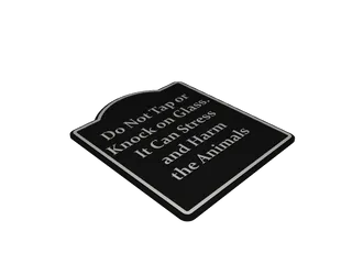Fish Tank and Aquarium Warning Sign by Daniel Oculus | Download free ...