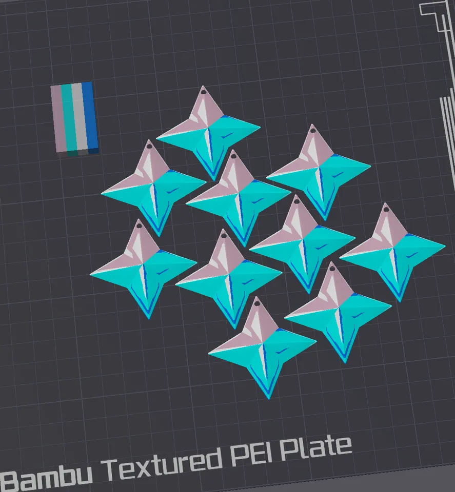 Genshin Primogen keychain by Black0ut | Download free STL model ...