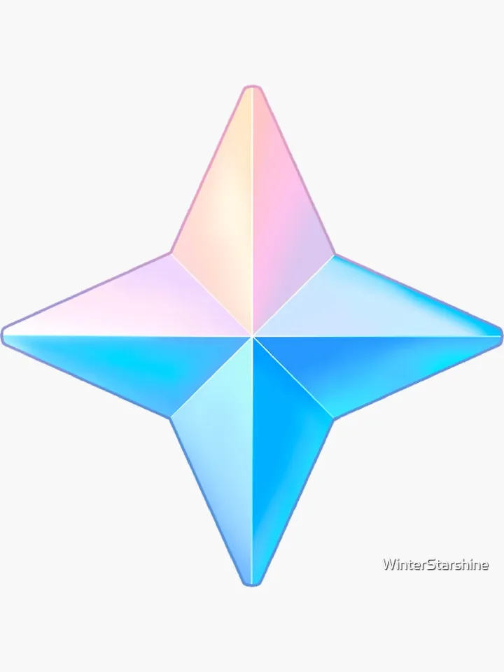 Genshin Primogen keychain by Black0ut | Download free STL model ...