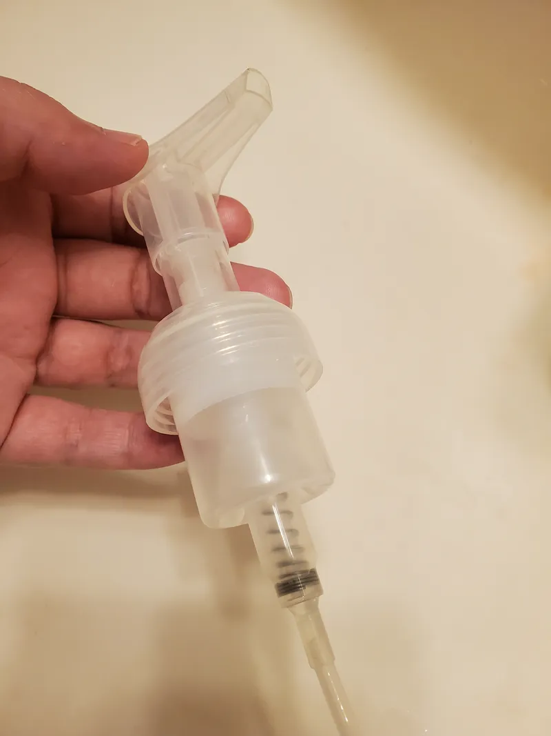 Foaming Soap Countertop Adapter by Noxispike | Download free STL model ...