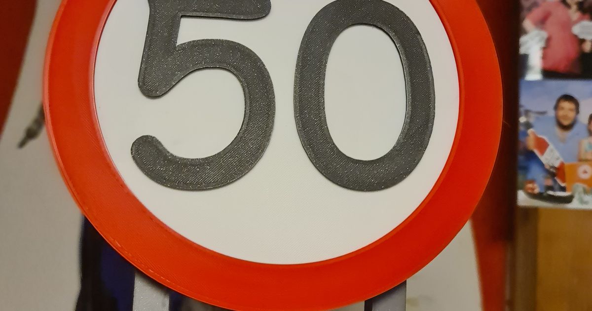 Age road signs by Jindřich Steuer | Download free STL model ...