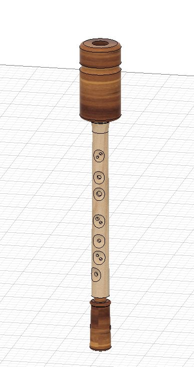 Estonian Bagpipes - Torupill Chanter in G by Tom | Download free STL ...