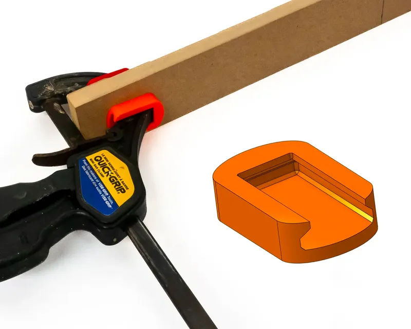 Clamp Pad - TPU round pad for Bessie Quick Release Bar Clamp by ...