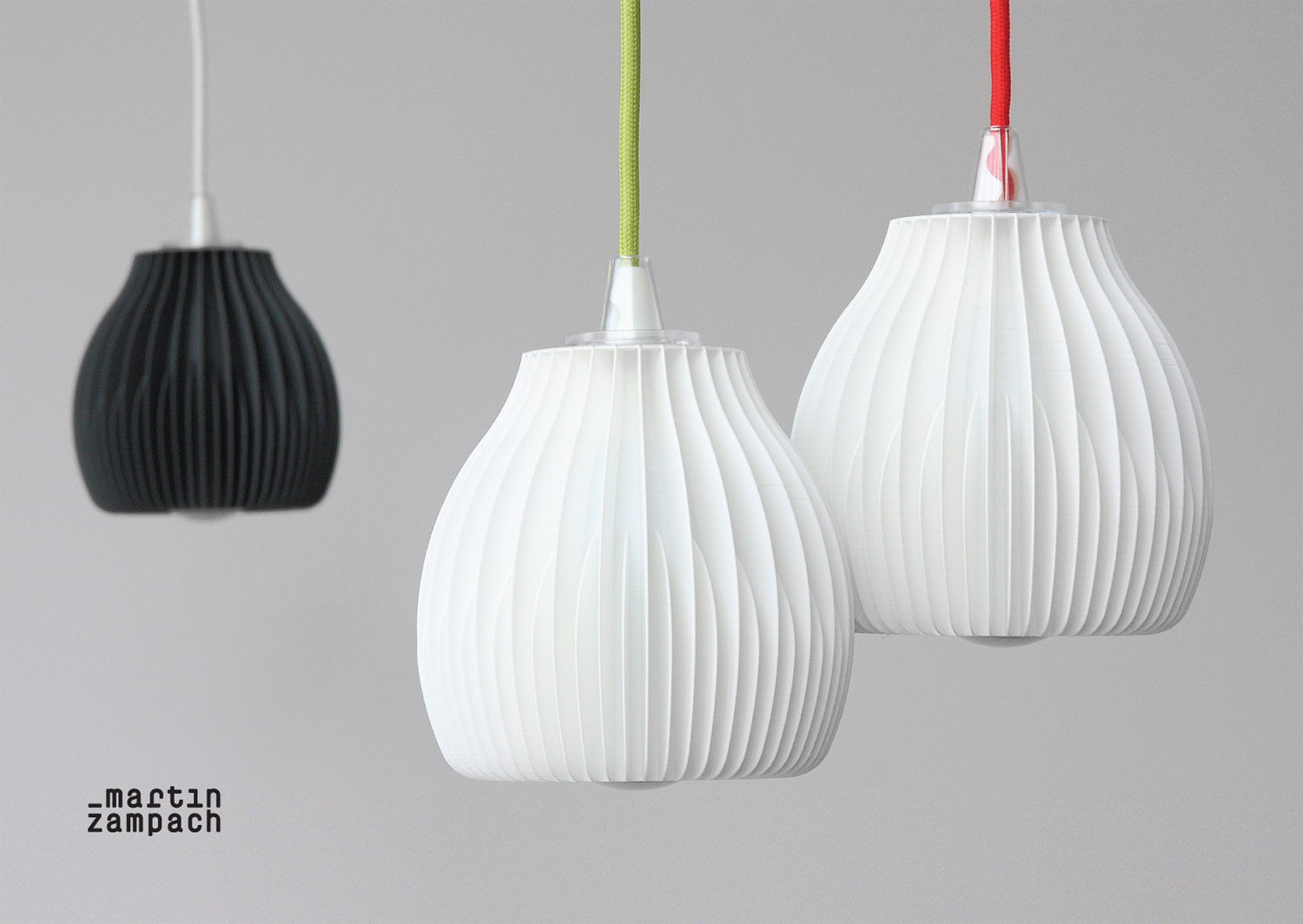 RIBONE STRAIGHT LAMP SHADE by Martin Žampach | Printables Store