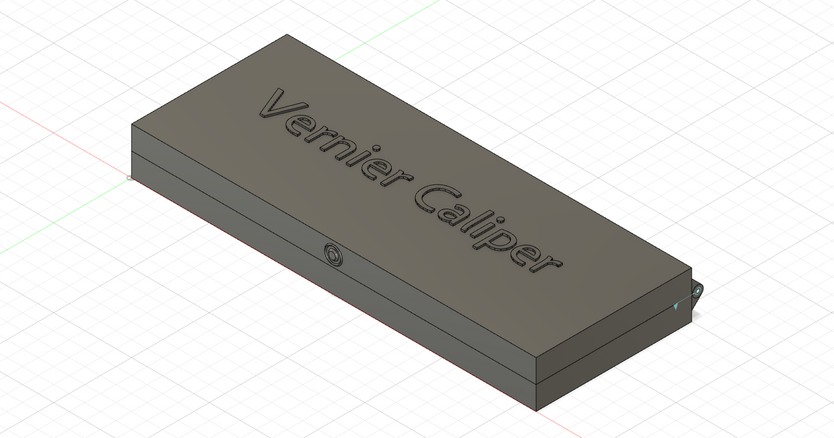 Vernier Caliper Case by Jason Arokeum | Download free STL model ...