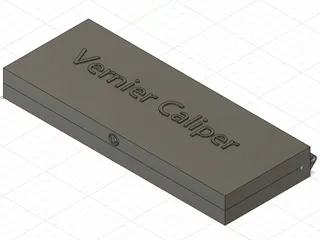 Vernier Caliper Case by Jason Arokeum | Download free STL model ...