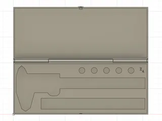 Vernier Caliper Case by Jason Arokeum | Download free STL model ...