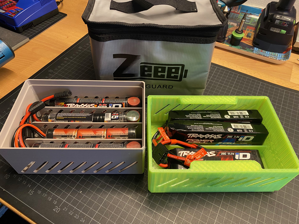 Double layer inlay for LiPo bags (Einsatz für LiPo Taschen) by ...