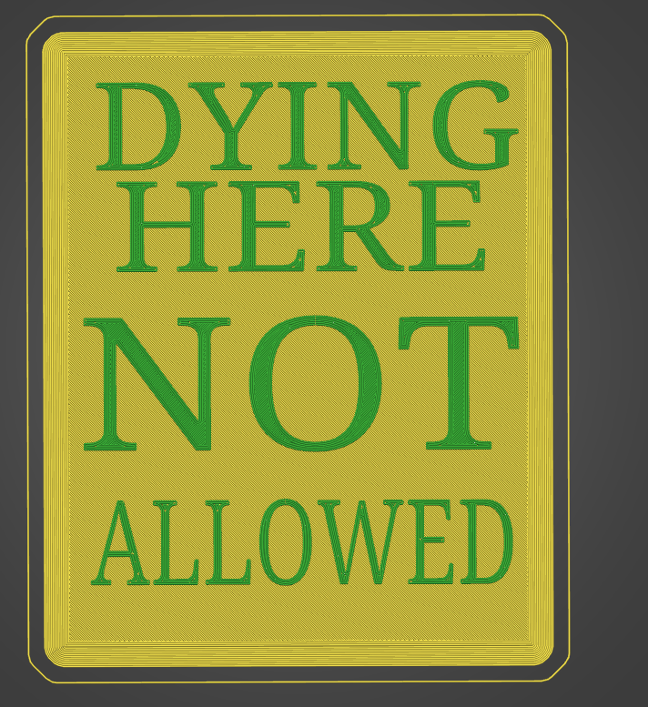 Dying here not allowd by NonSkittles | Download free STL model ...