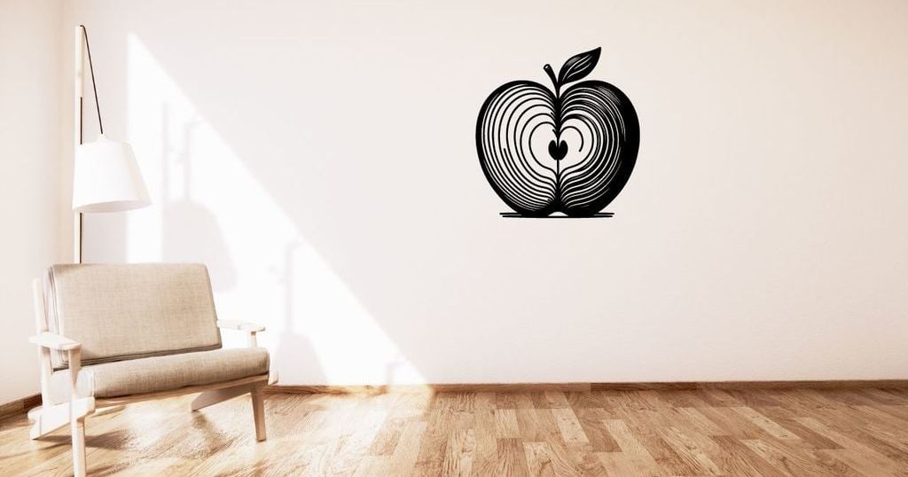 Apple / Jablko wall decoration by kutnohormac | Download free STL model ...
