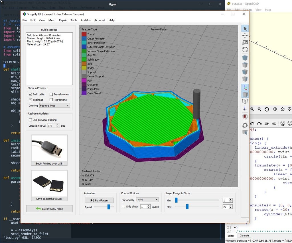 k014's Python Vase A1 by k014 | Download free STL model | Printables.com