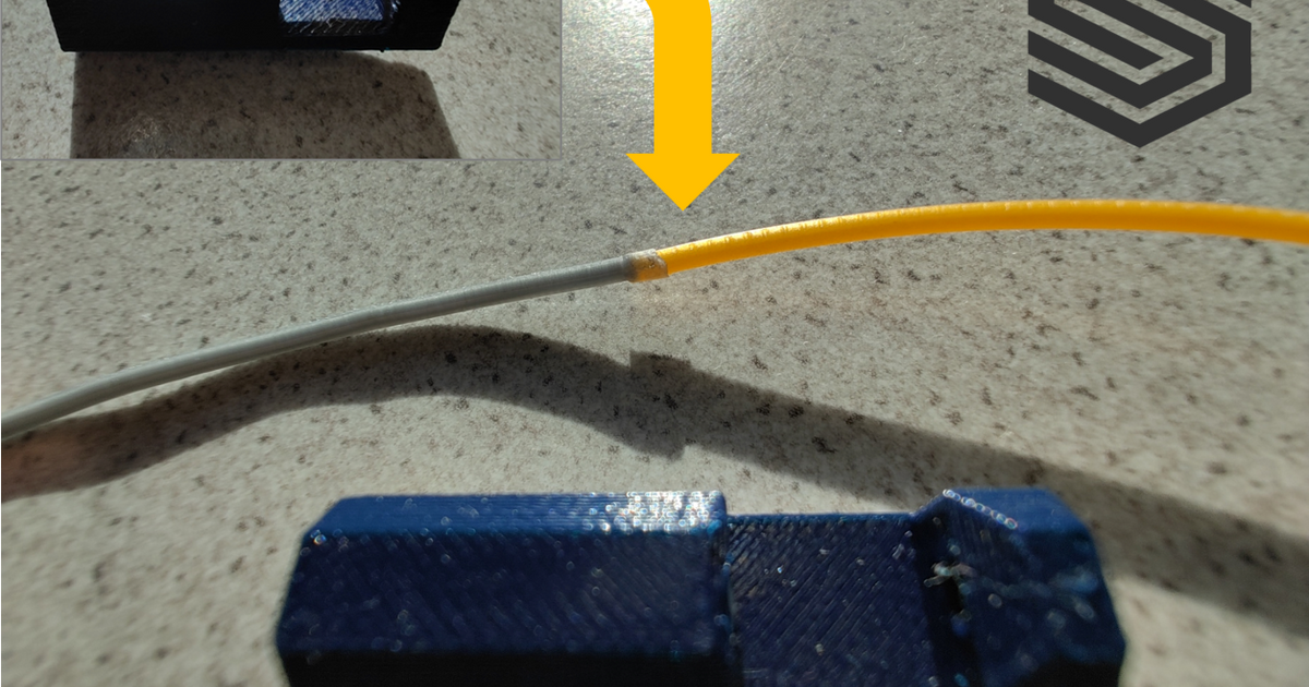 Ultimate Filament Splicing Tool (one print) by UniversalMaker ...