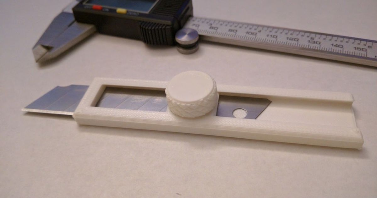 Box cutter parametric by k014 | Download free STL model | Printables.com