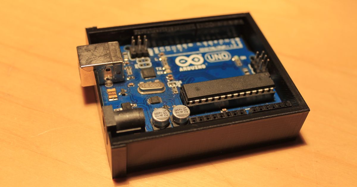 Arduino Uno Mounting Bracket By 3d Printing Mate Download Free Stl