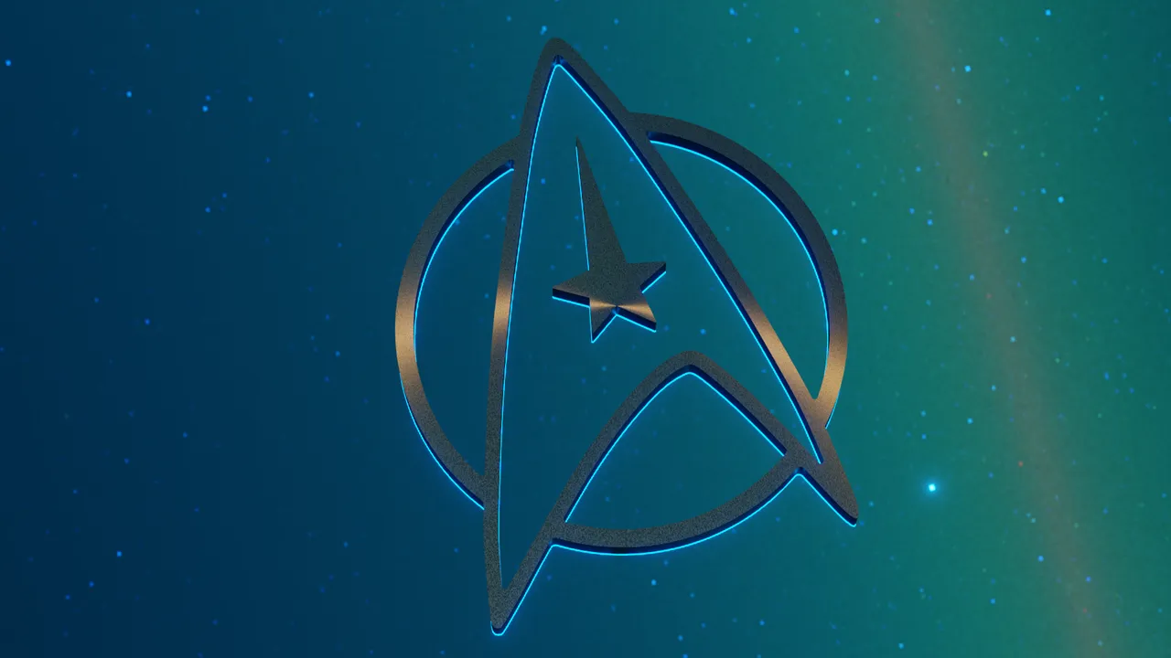 Starfleet Background Trump Unveils Space Force Logo, 'Star Trek' Fans