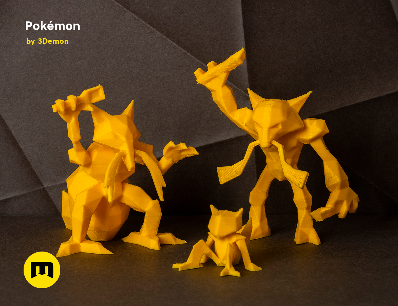 Low Poly Pokemon Collection Generation 1 by 3Demon | Printables Store