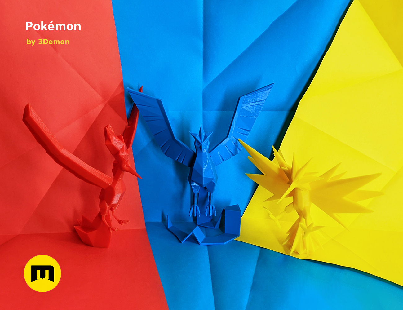 Low Poly Pokemon Collection Generation 1 by 3Demon | Printables Store