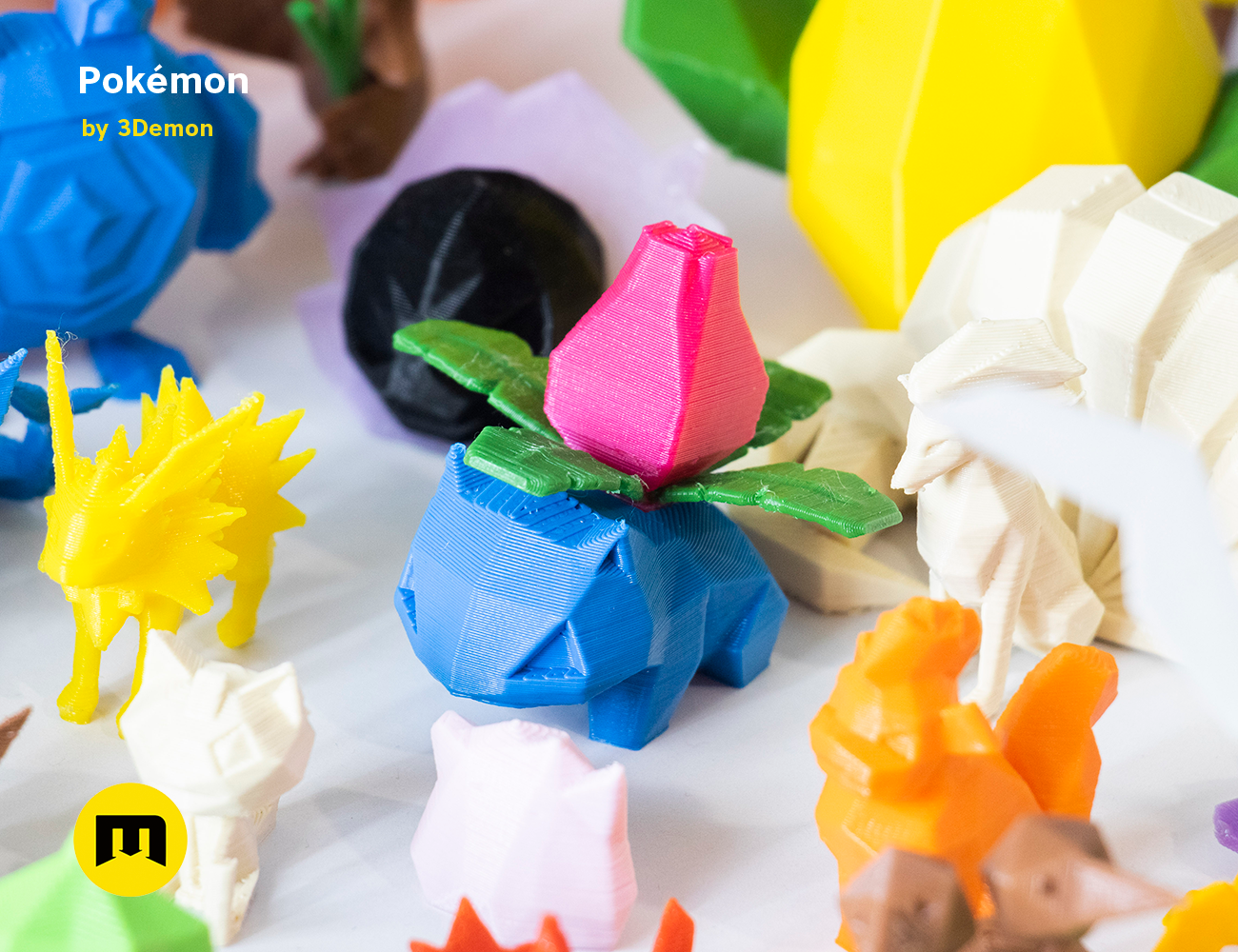 Low Poly Pokemon Collection Generation 1 by 3Demon | Printables Store