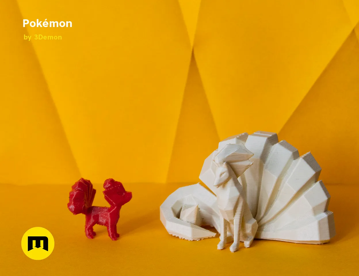 Low Poly Pokemon Collection Generation 1 by 3Demon | Download free STL ...