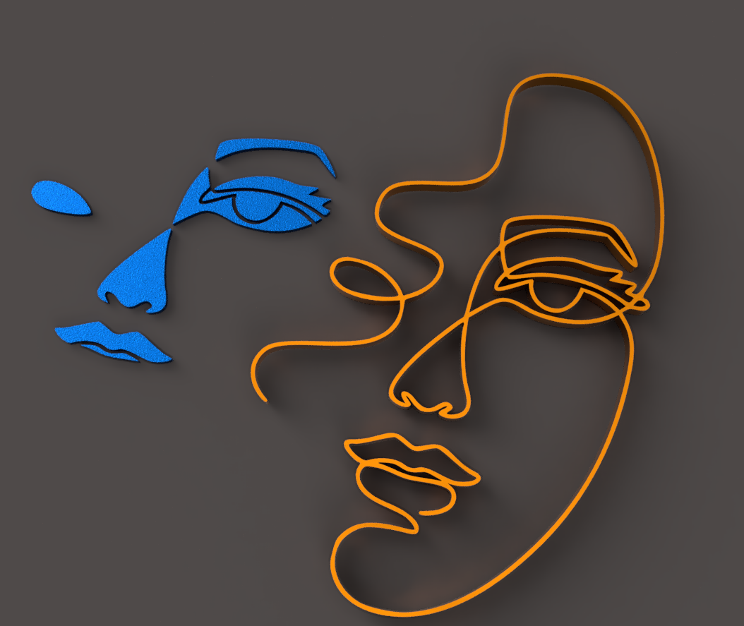 Cara lineal by alfonsojmluis | Download free STL model | Printables.com