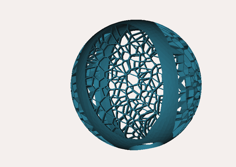 Voronoid Sphere by Nicola | Download free STL model | Printables.com