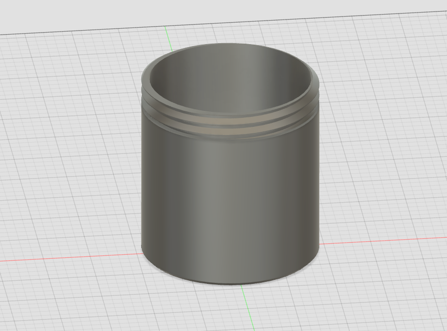 Threaded Container by Bruno | Download free STL model | Printables.com