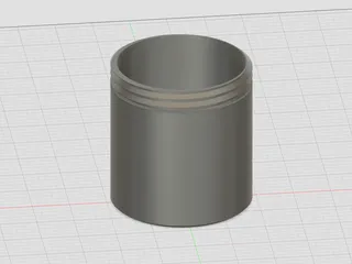 Threaded Container by Bruno | Download free STL model | Printables.com