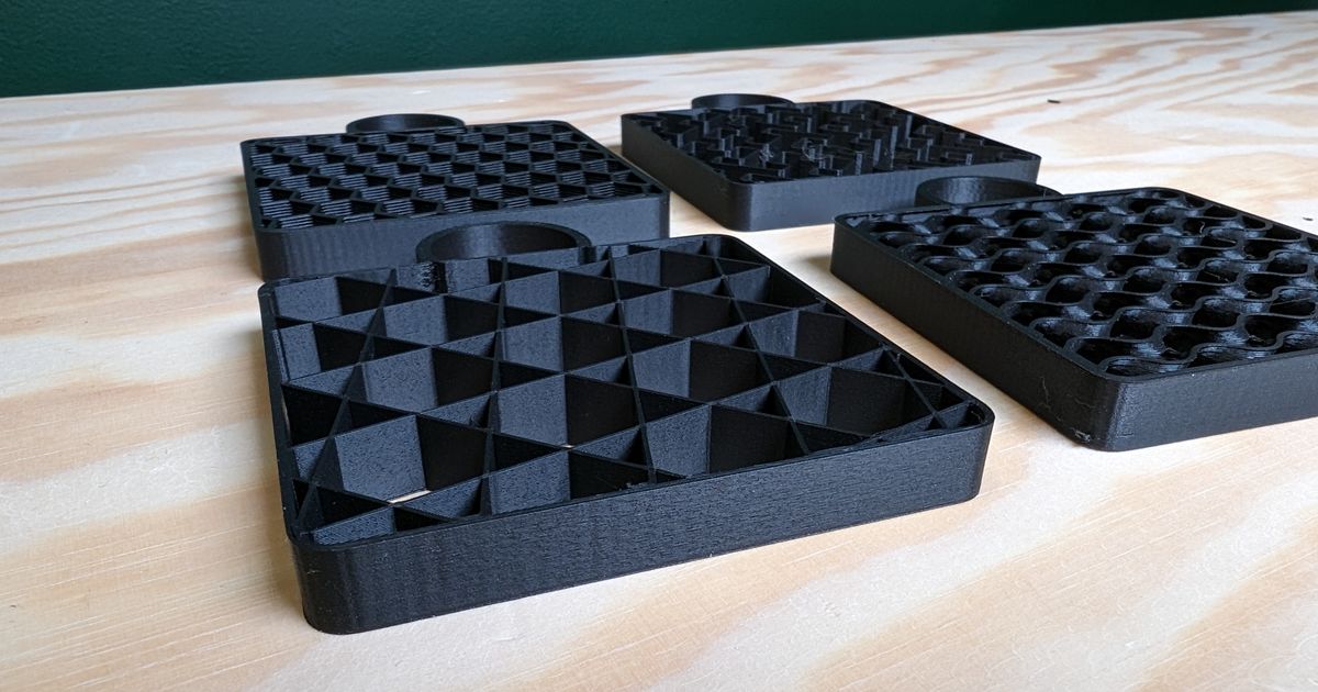 Infill Sample Tiles by Formative3D | Download free STL model ...