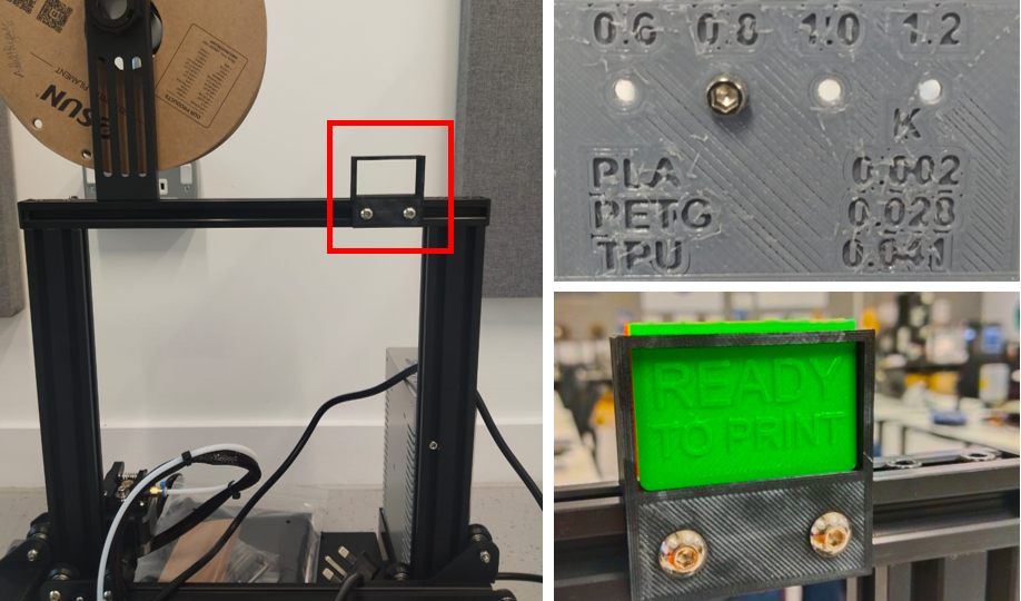 3D Printer Status Board / Name board (Print-in-place) by adhith_n ...