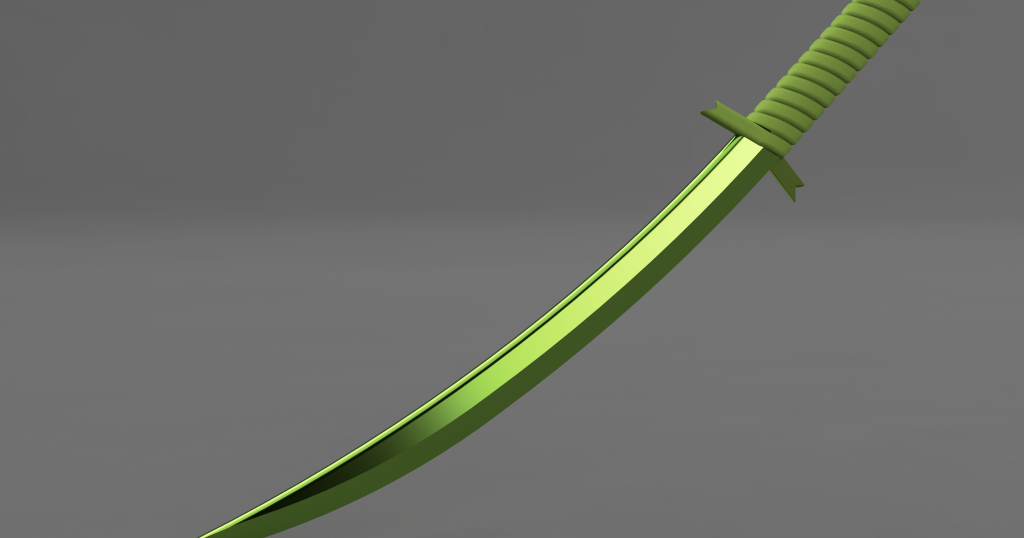 grass blade - adventure time by Kiwis Cant Fly | Download free STL ...