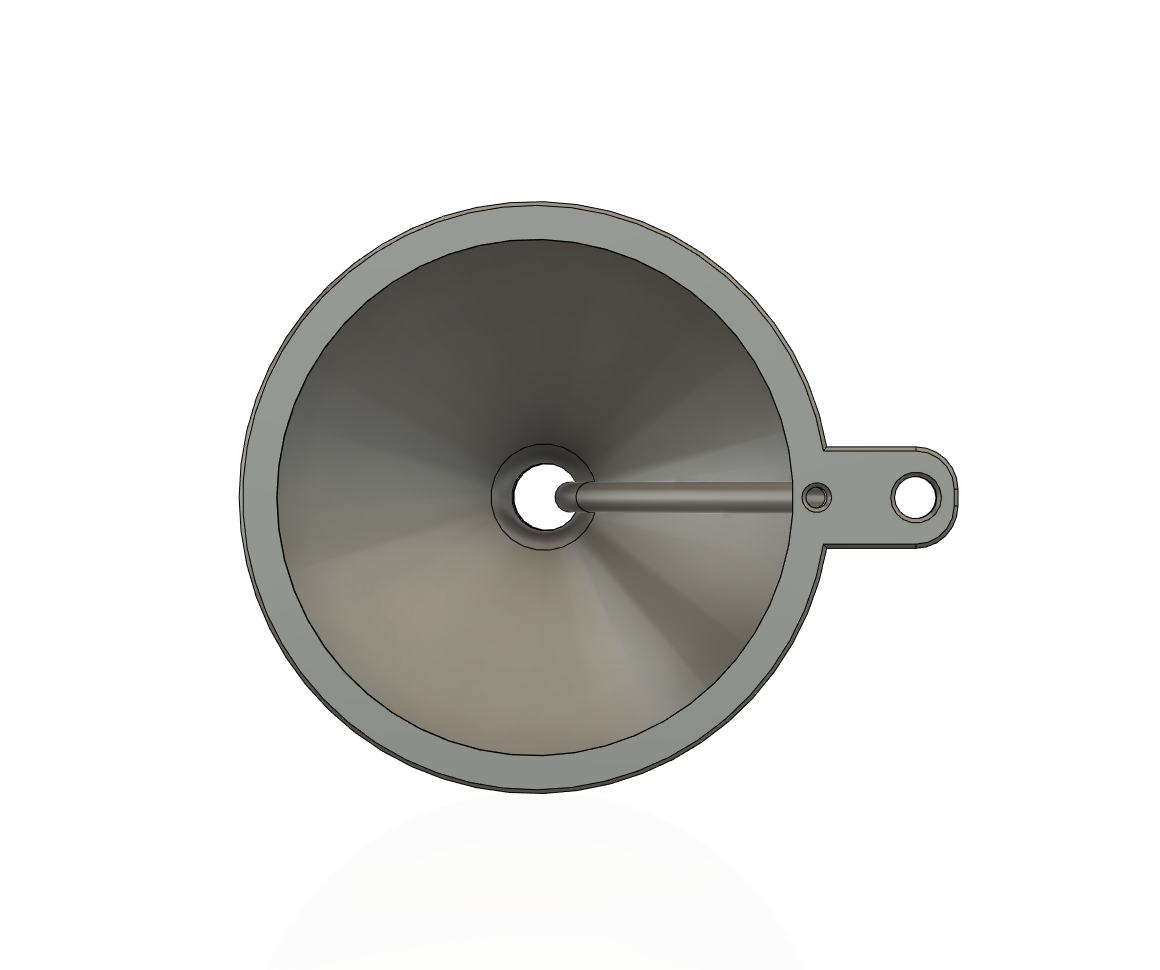 Funnel with air duct + anti-spill edge + removable S-extension by D!nu ...