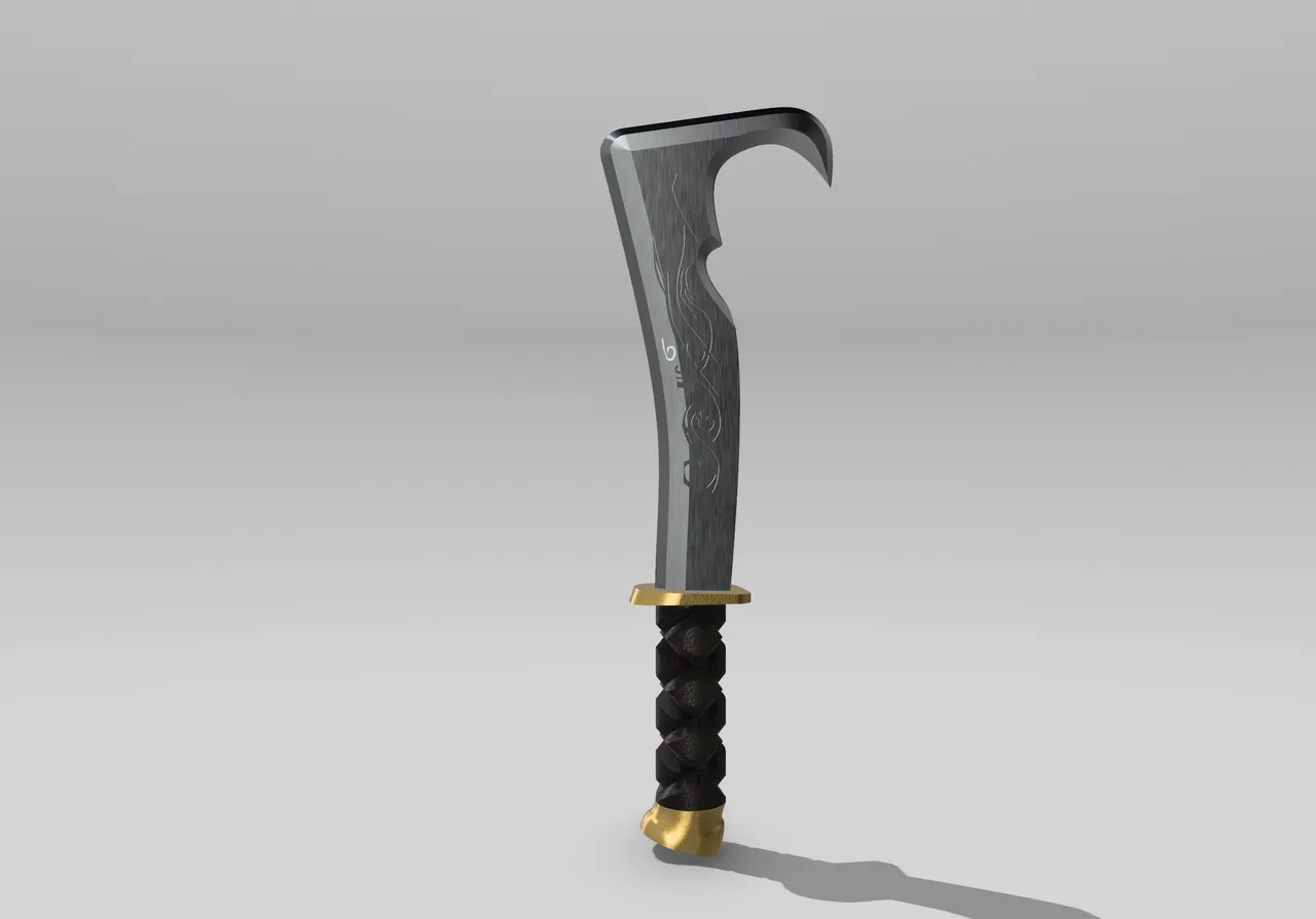 (lifesized) Lego Sickle by Noel Saradjuk | Download free STL model ...