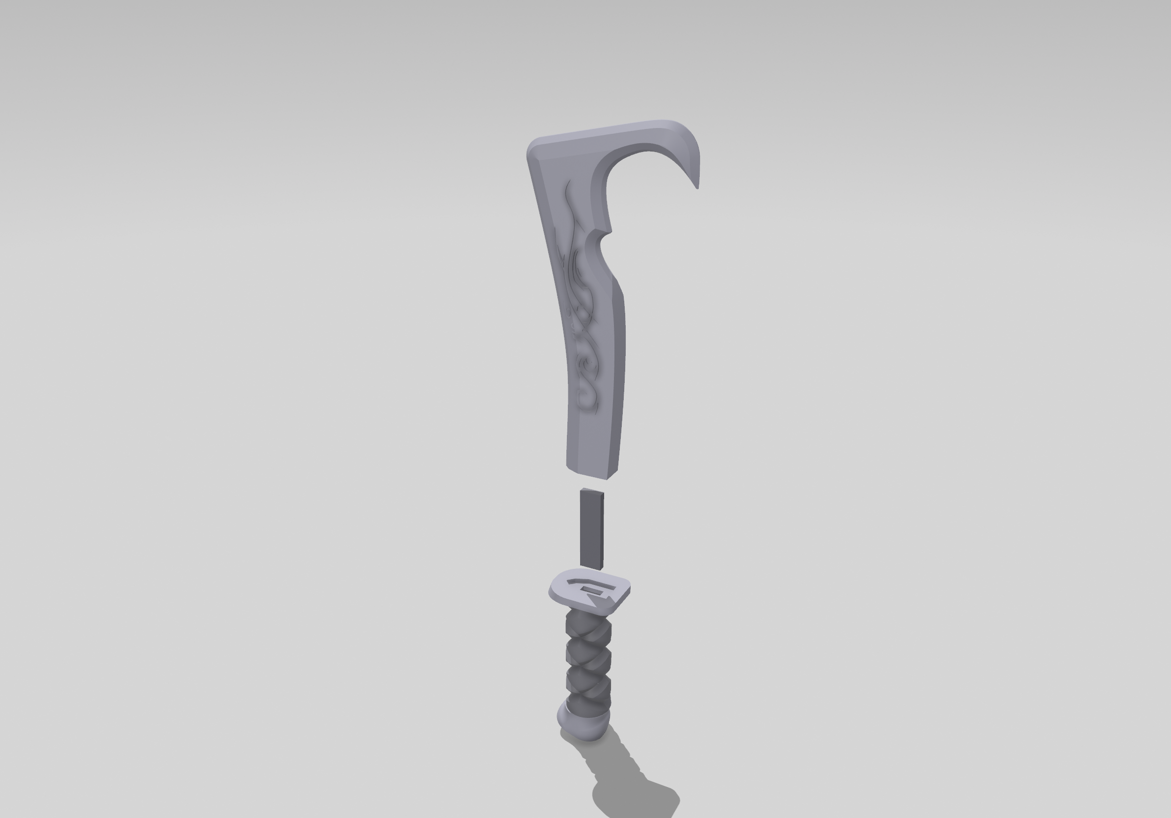 (lifesized) Lego Sickle by Noel Saradjuk | Download free STL model ...