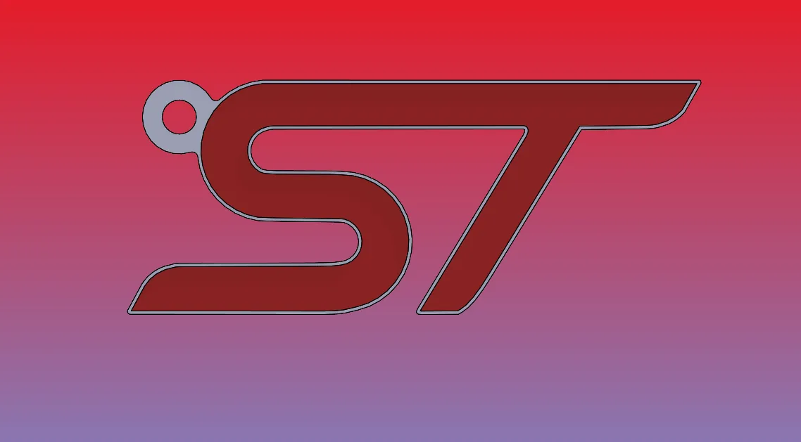 Ford ST key holder by 3dpieces | Download free STL model | Printables.com