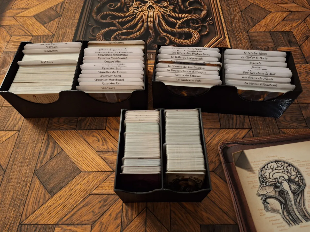 Arkham Horror Third Edition Insert / Organizer - All extensions by ...