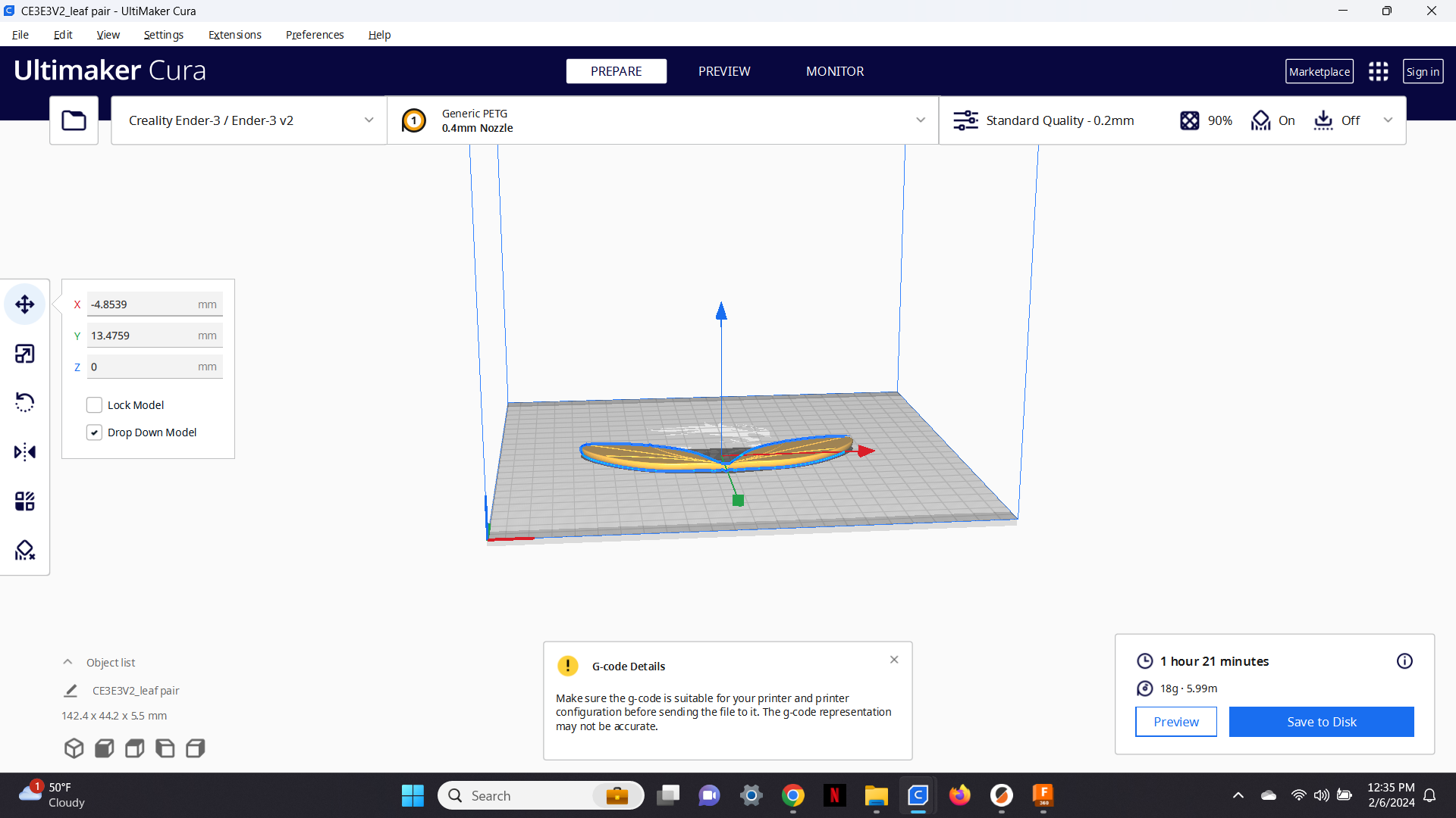 Stem for the vase mode rose by B Slowdown | Download free STL model ...