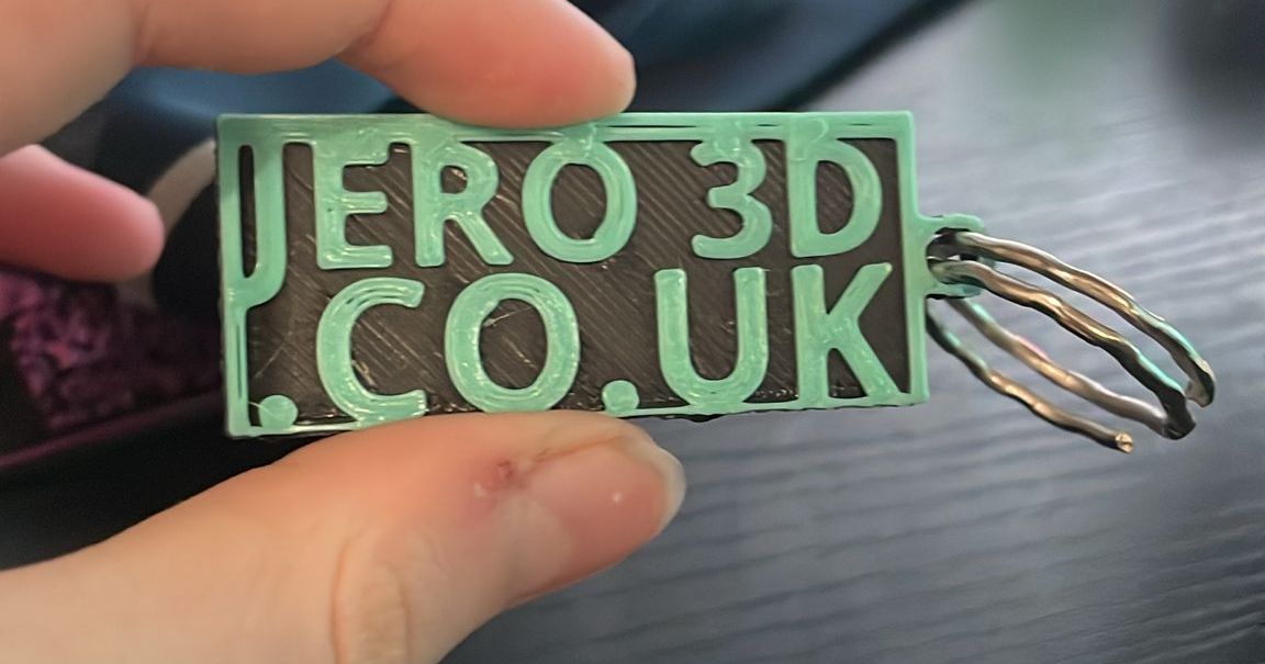 Jero 3d keyring by JERO3D | Download free STL model | Printables.com