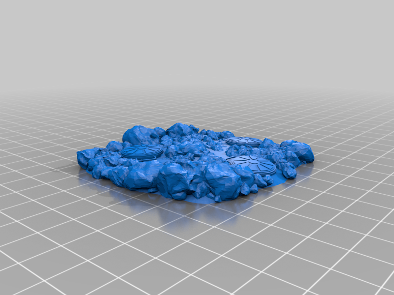 Mine fields by Udo's 3D World | Download free STL model | Printables.com