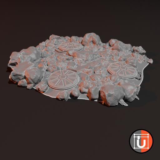Mine fields by Udo's 3D World | Download free STL model | Printables.com