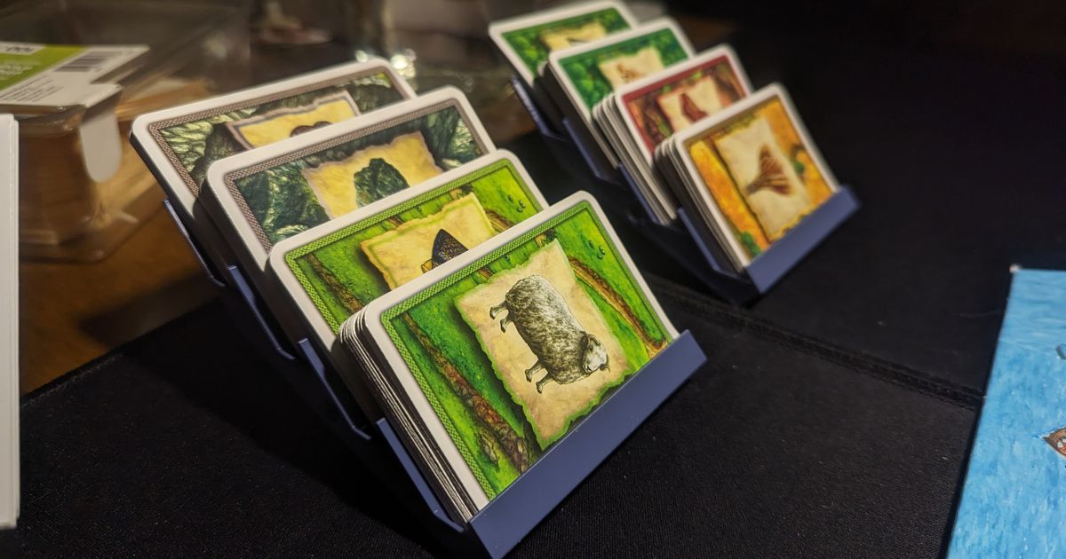Elevated Settlers of Catan Card Tray by Jamehz | Download free STL ...