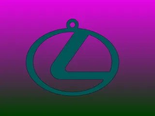 Lexus key holder by 3dpieces | Download free STL model | Printables.com